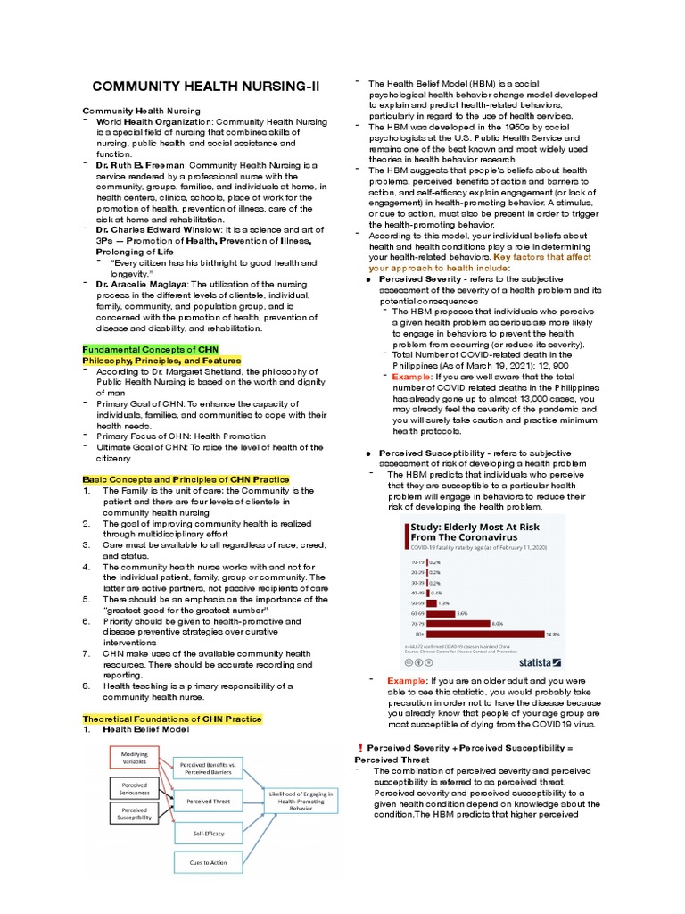 The Health Belief Model (HBM) Explained | PDF | Psychology | Health Care