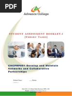 CHCCOM002 - COMMUNICATION - ASSESSMENT TASK 1 & 2 - Answers | PDF ...