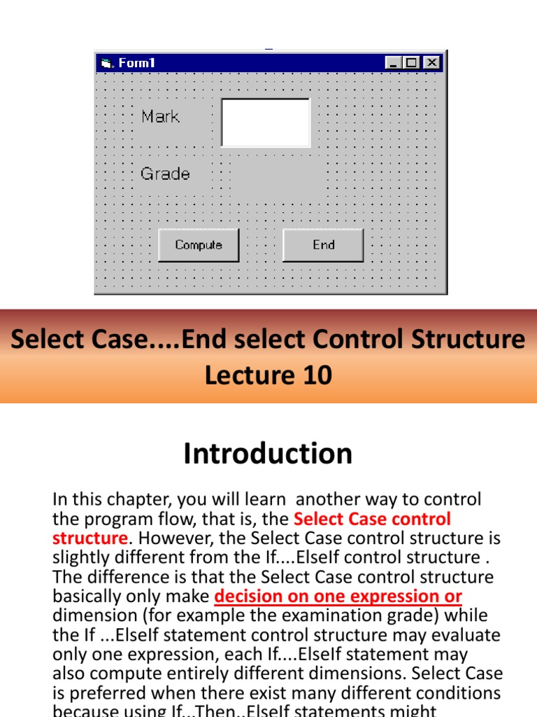 Lec 10 PDF | Download Free PDF | Control Flow | Computer Programming