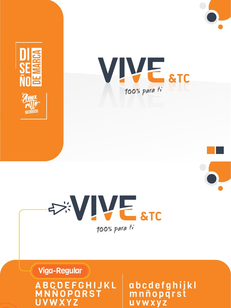 Diseño de Marca VIVE&TC PDF | PDF