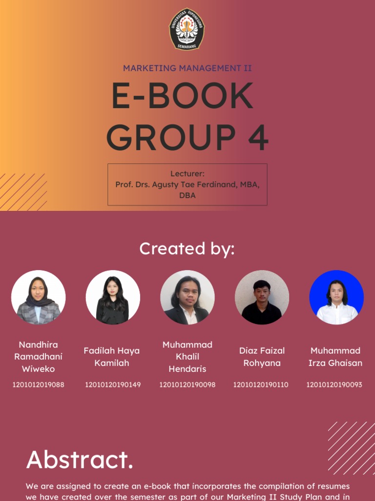 Group 4 - Ebook Marketing Theories and Concepts | PDF | Goal | Goal Setting