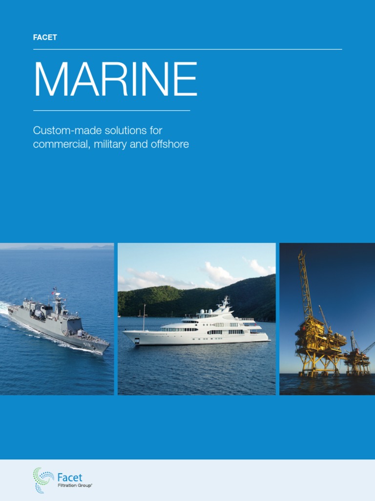 PTG Facet Marine Catalog | PDF | Valve | Filtration
