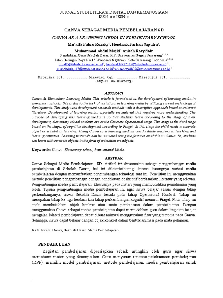 Template Kel 2 LDK | PDF