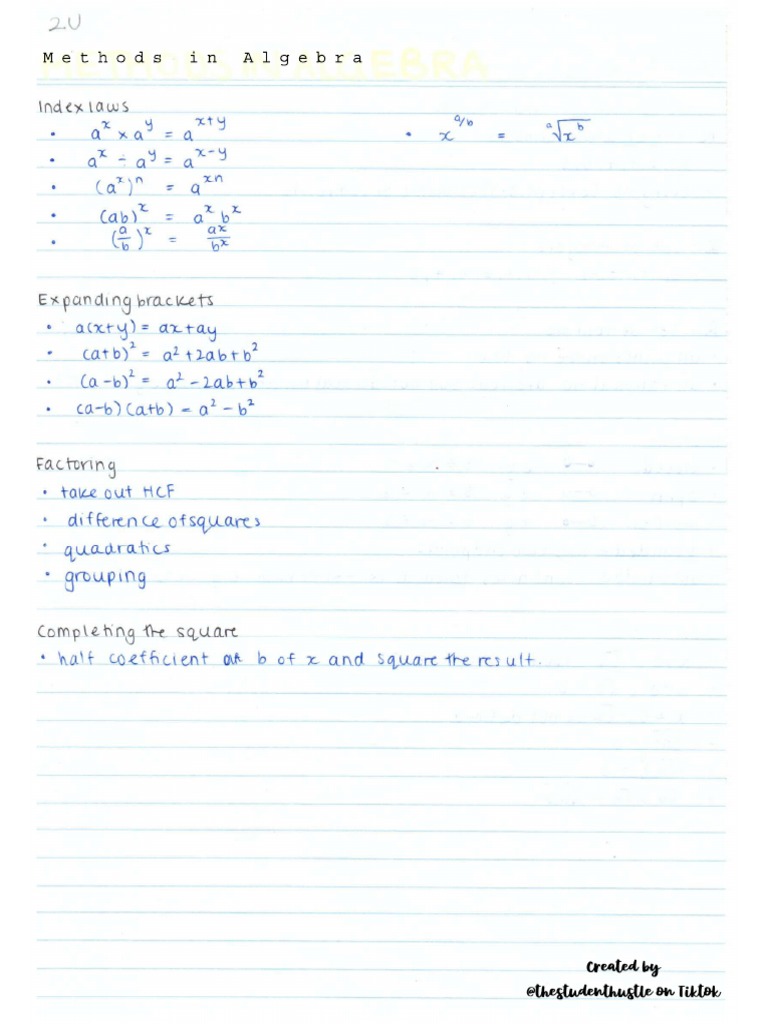 Year 11 Maths Advanced | PDF
