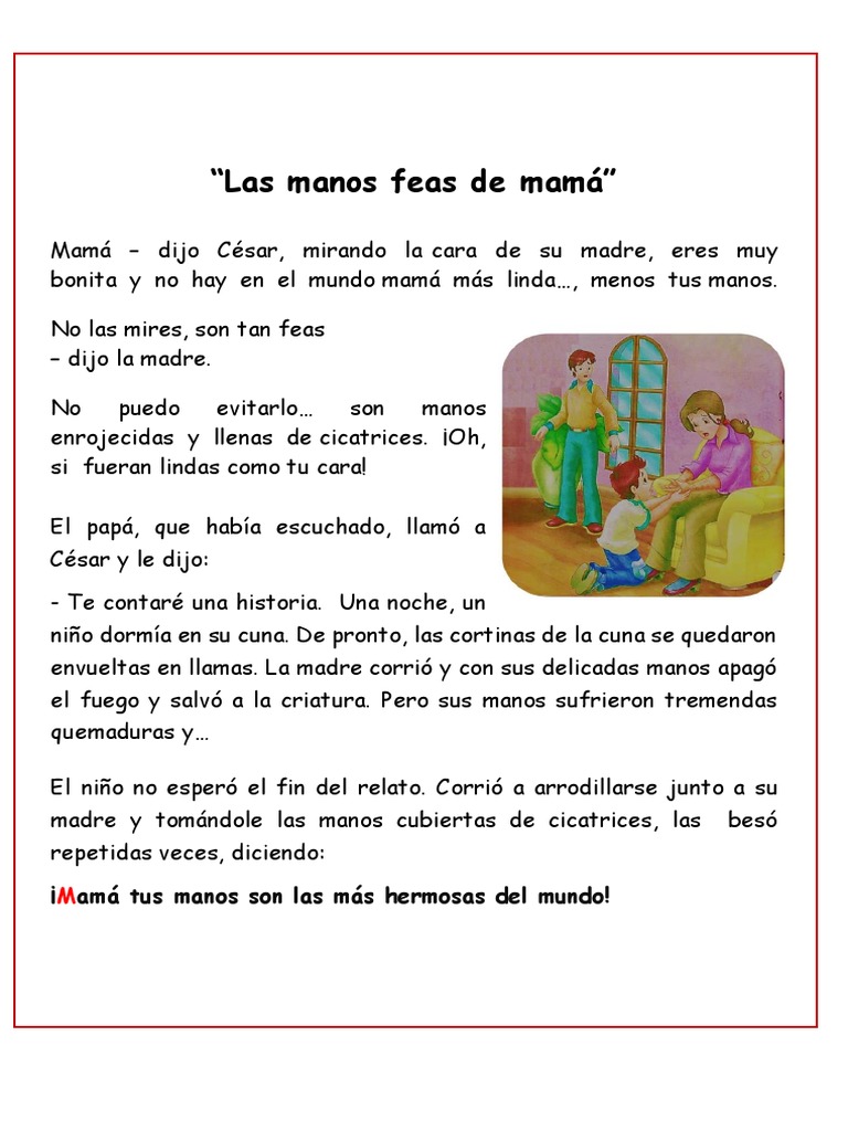 Ficha Las Manos Feas de Mama | PDF | Poesía