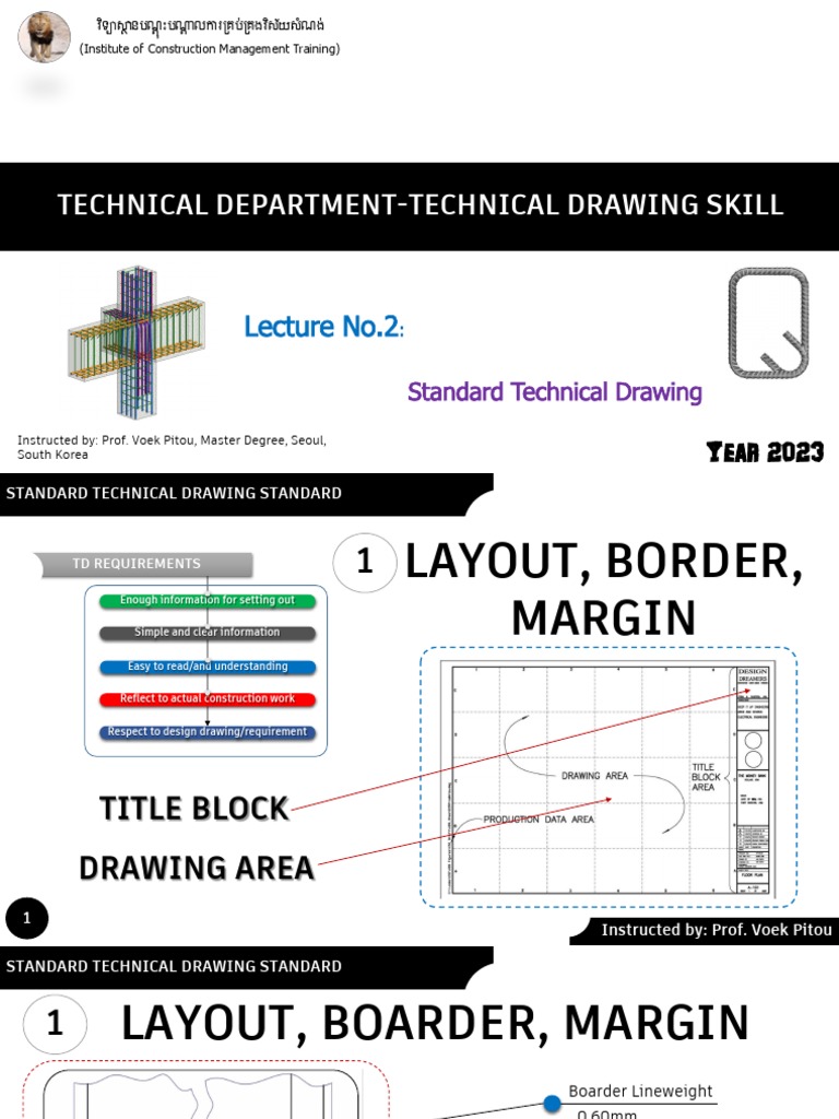 Standard Technical Drawing Guidelines | PDF | Technical Drawing