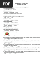 Worksheet Anak SD Kelas 1-3 | PDF