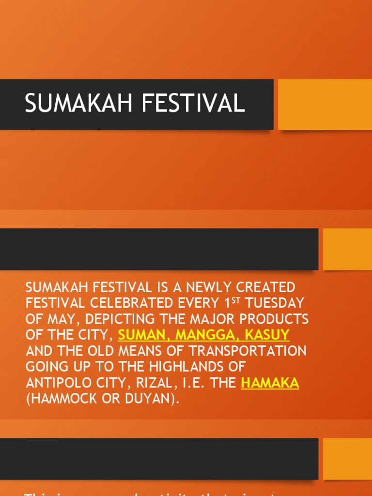 Sumakah Festival | PDF