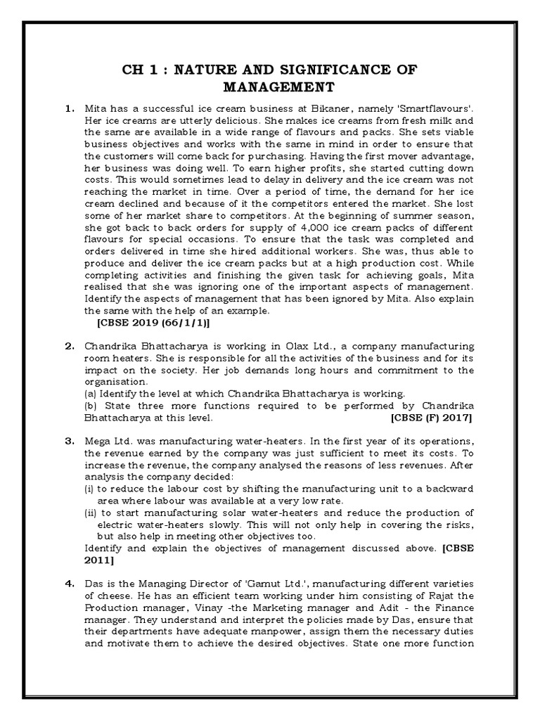 BST CH 1 Case Studies | Download Free PDF | Sales | Economies