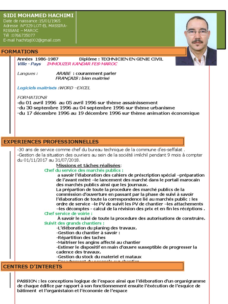 CV 2019 | PDF