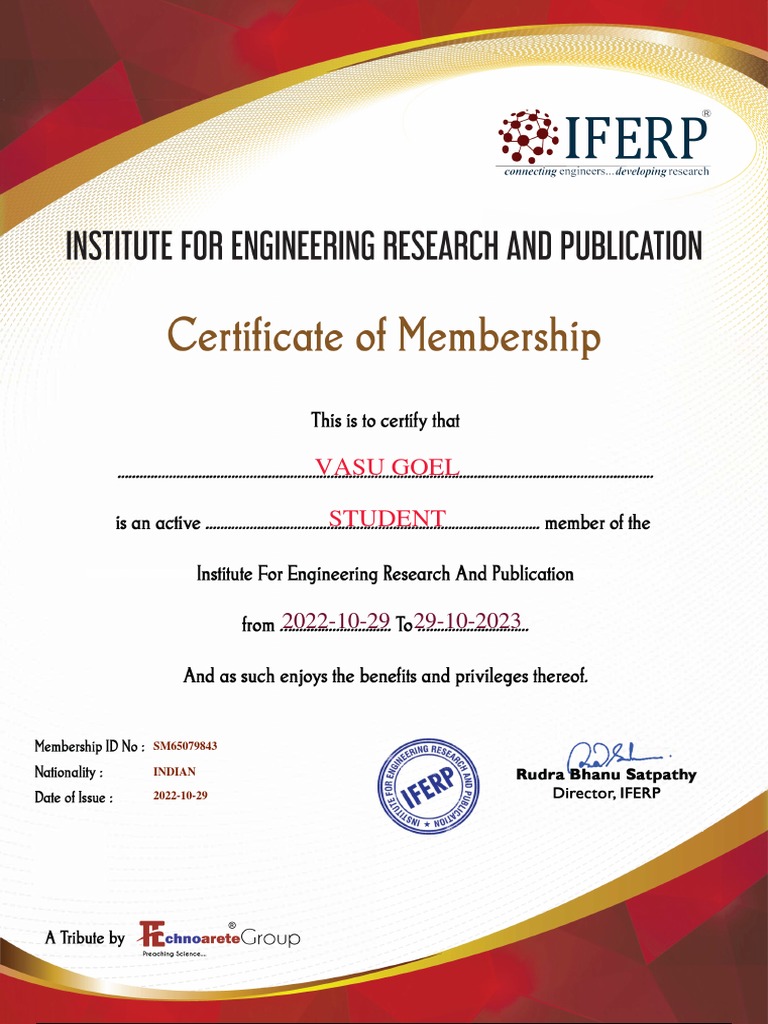 ProfessionalBody Certificate | PDF