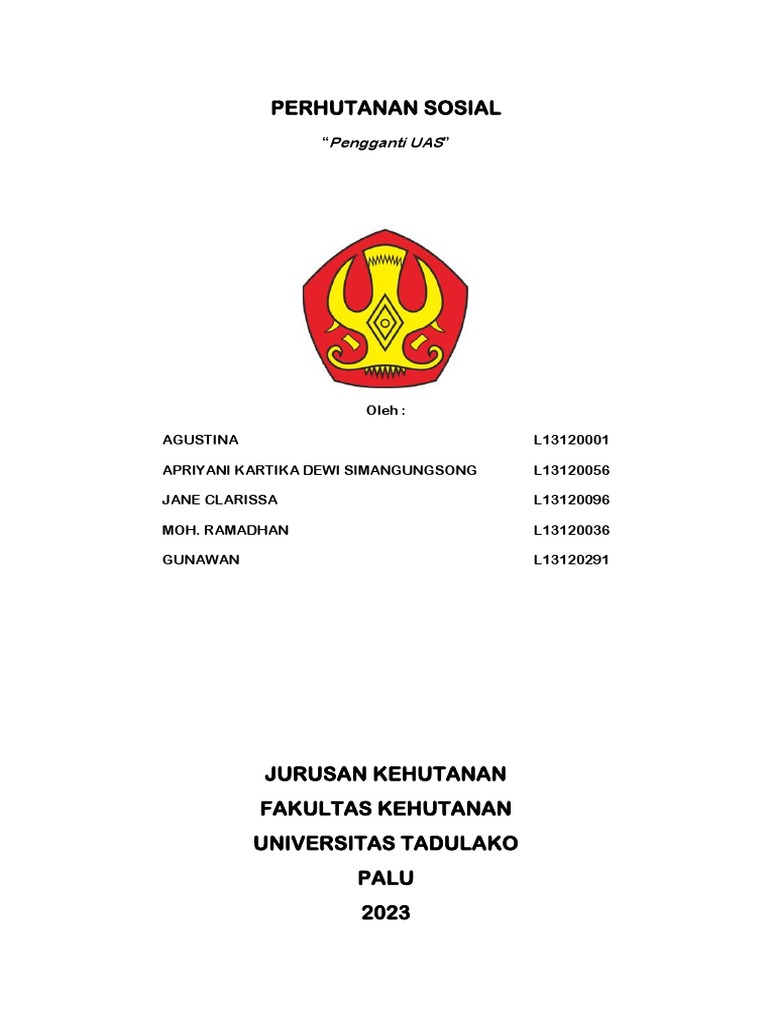 PERHUTSOS Pengganti UAS PDF | PDF