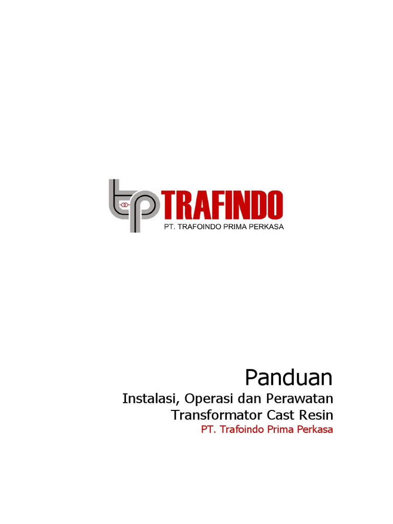 Installation, Operating, and Maintenance Manual Transformer - Trafindo ...
