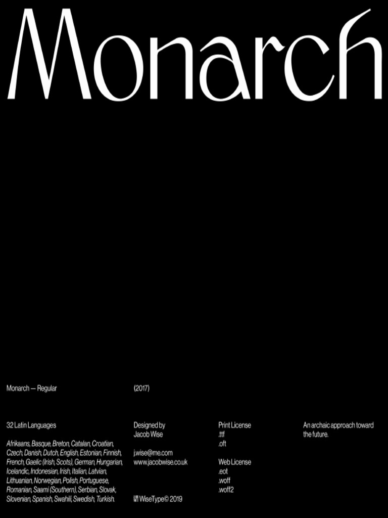 WT Monarch | PDF