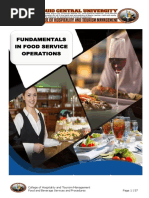 01 Introduction To Food Service Operations | PDF | Restaurants | Cafeteria