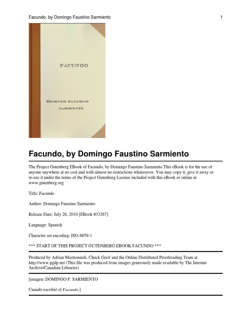 Facundo | PDF | Buenos Aires | Argentina