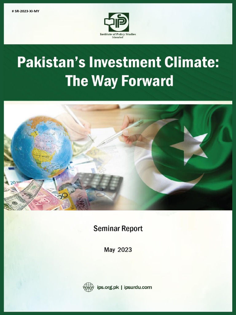 Pakistan's Investment Climate: The Way Forward | PDF | Pakistan | Investing