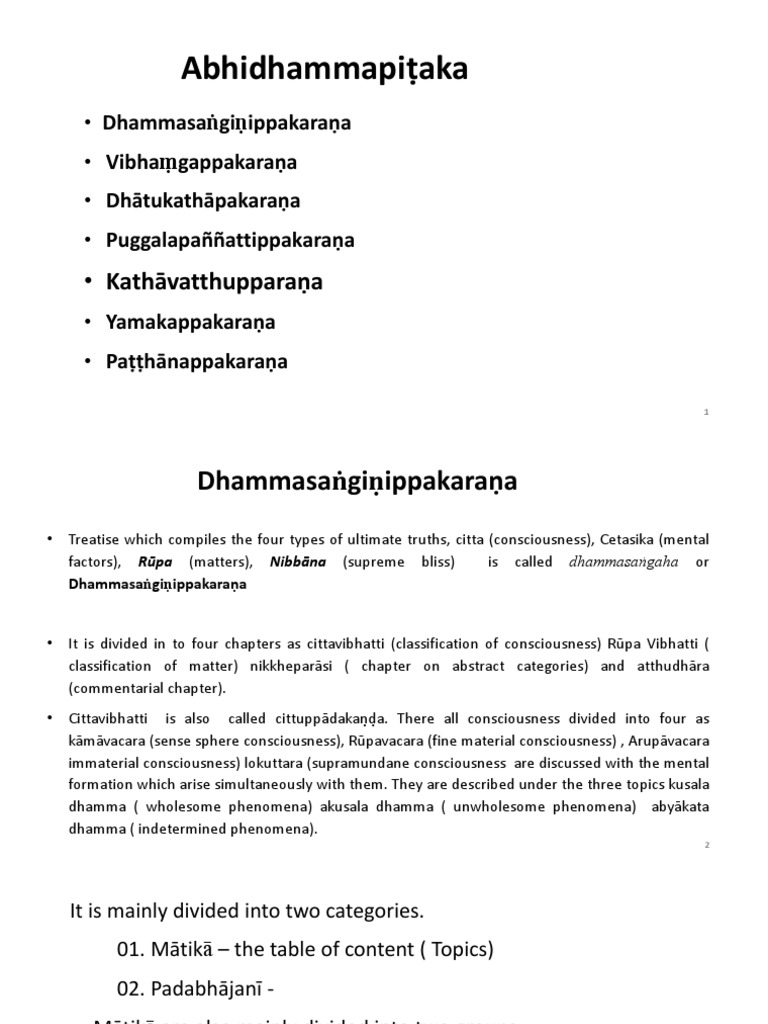 2022 MAPL 04 Handout 02 Abhidhamma PDF | PDF | Eastern Philosophy | Āstika 2022 MAPL 04 Handout 02 Abhidhamma PDF | PDF | Eastern Philosophy | Āstika