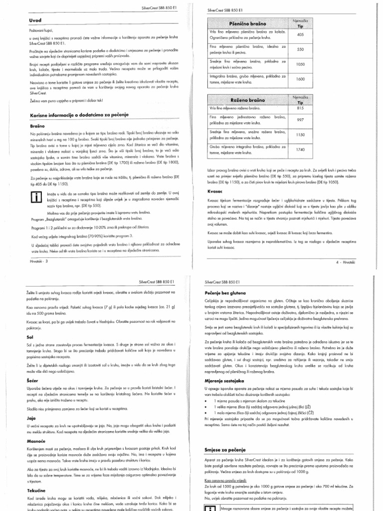 Kruh Recepti Lidl | PDF