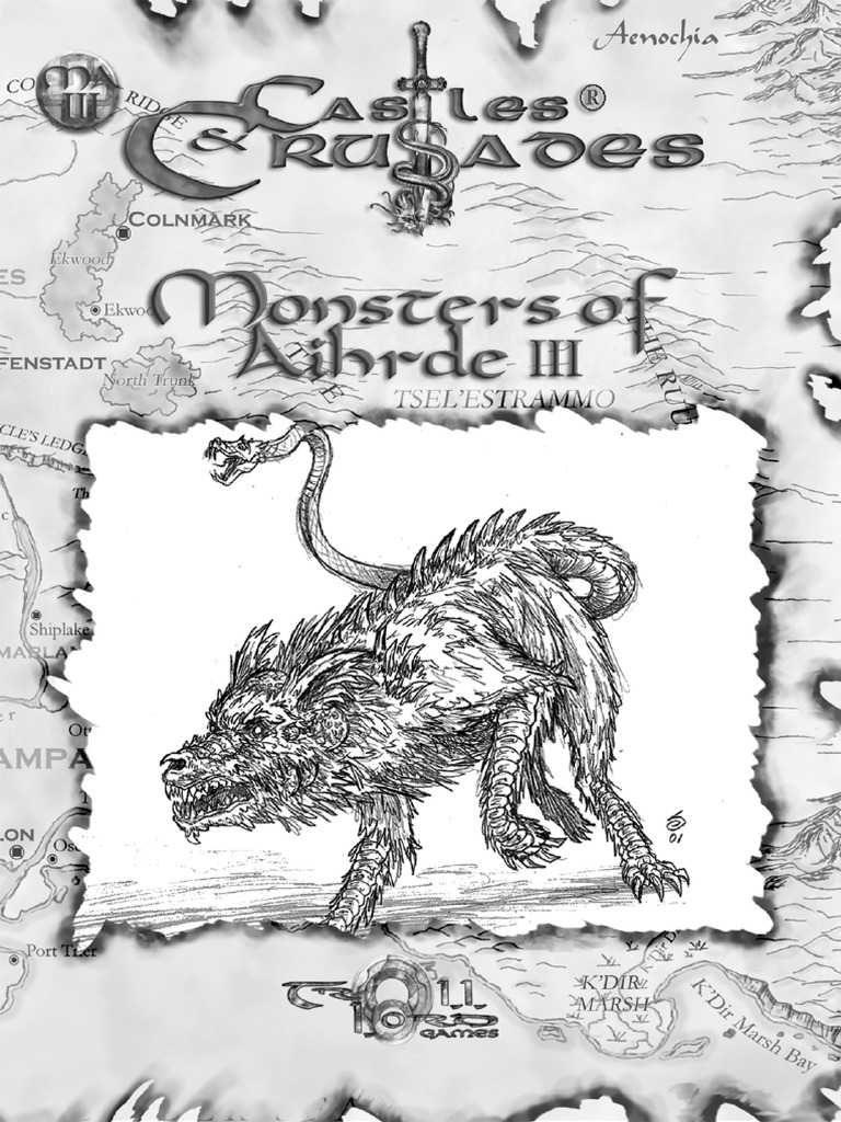 Castles & Crusades Monsters of Aihrde 3 | PDF | Copyright