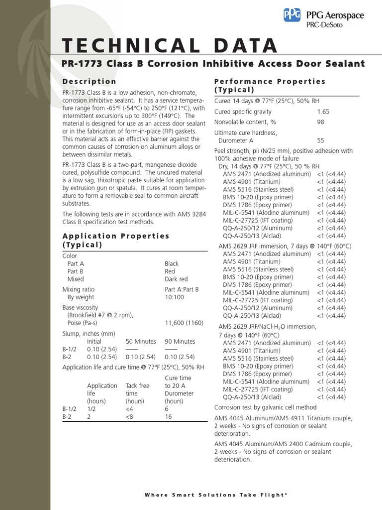 PR 1773 Classb | PDF | Corrosion | Epoxy