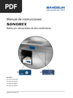 Manual de Usuario Elmasonic Easy | PDF | Ultrasonido | Quemar