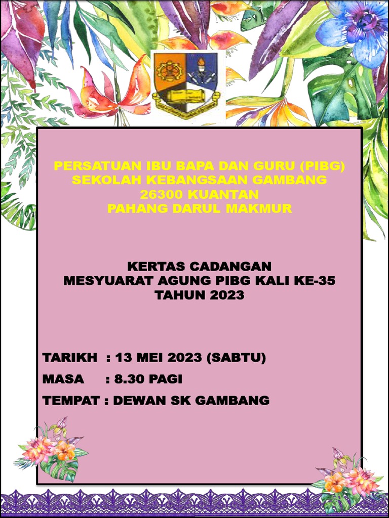 Kertas Kerja Mat 2023 | PDF