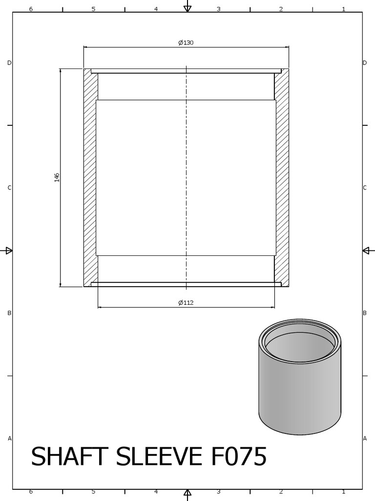 Shaft Sleeve F075 | PDF