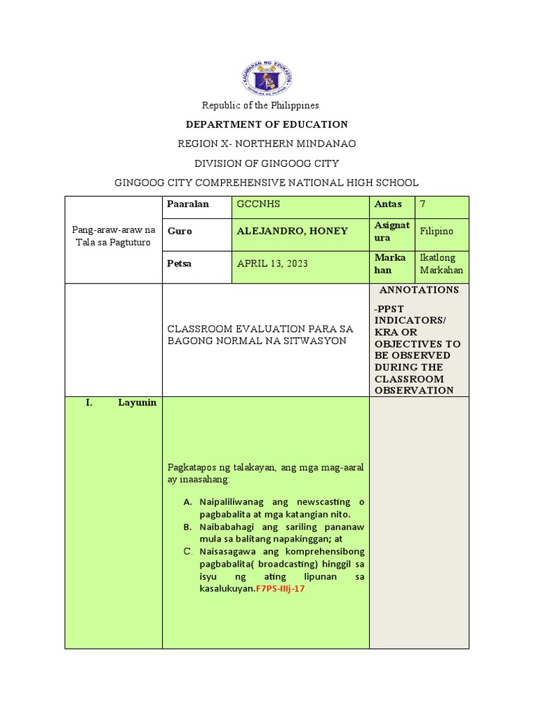 1 Final LP (Demo Sandaang Damit) | PDF