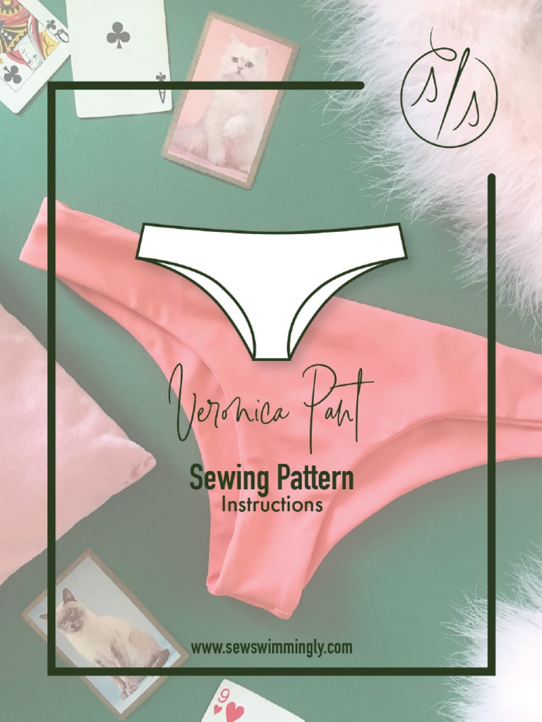 SS Veronica Pant Sewing Pattern XS 4X PDF | PDF
