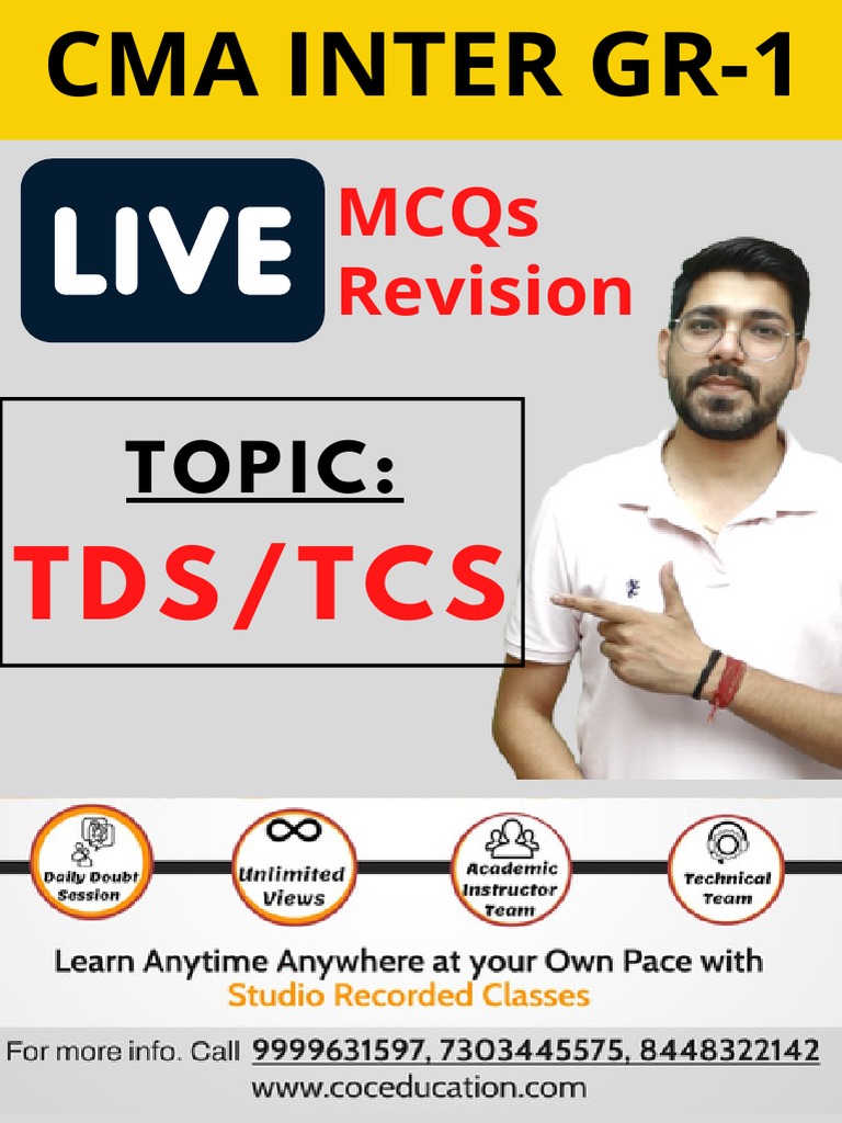 TDS Final PDF | PDF | Taxes | Interest