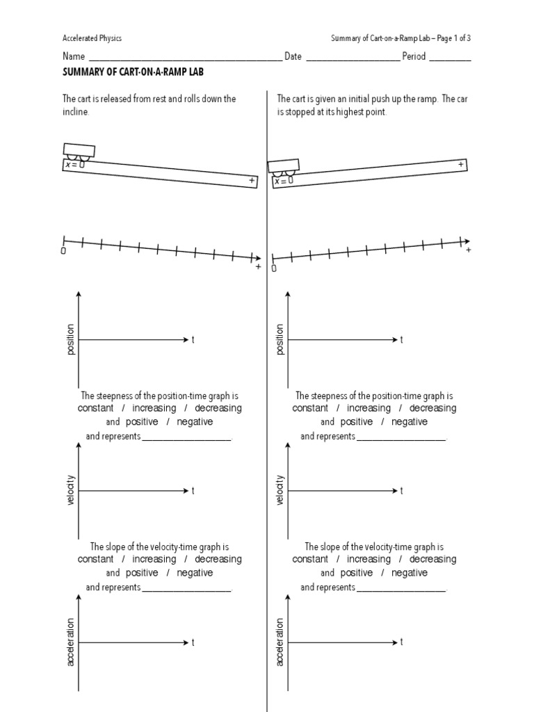 Acceleration Worksheets | PDF | Velocity | Acceleration