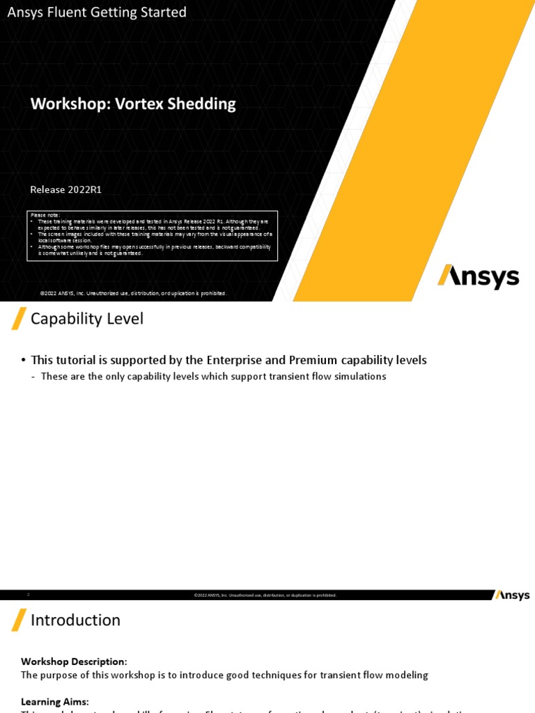 FLU GSN 2022R1 EN WS13 Vortex Shedding | PDF | Computer File | Simulation