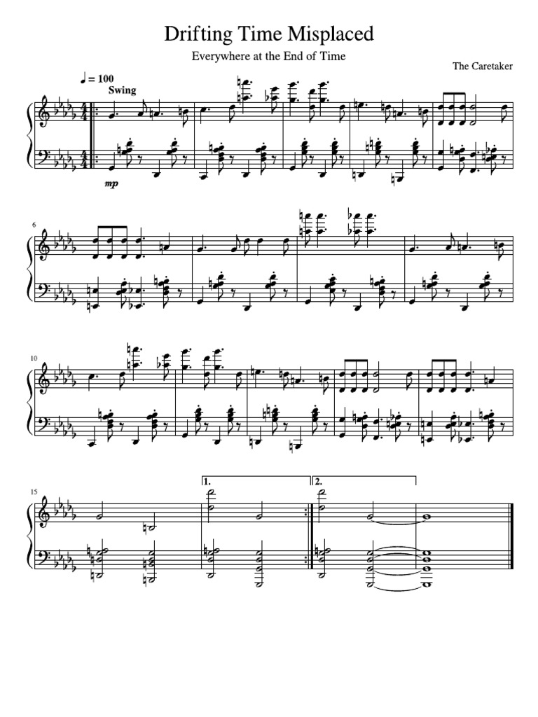 Drifting Time Misplaced PDF | PDF