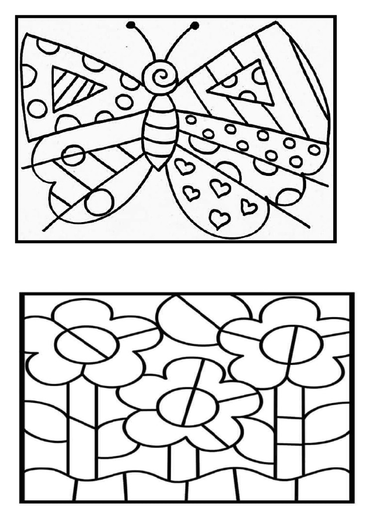 Evaluacion Artes Visuales Flores y Mariposa | PDF