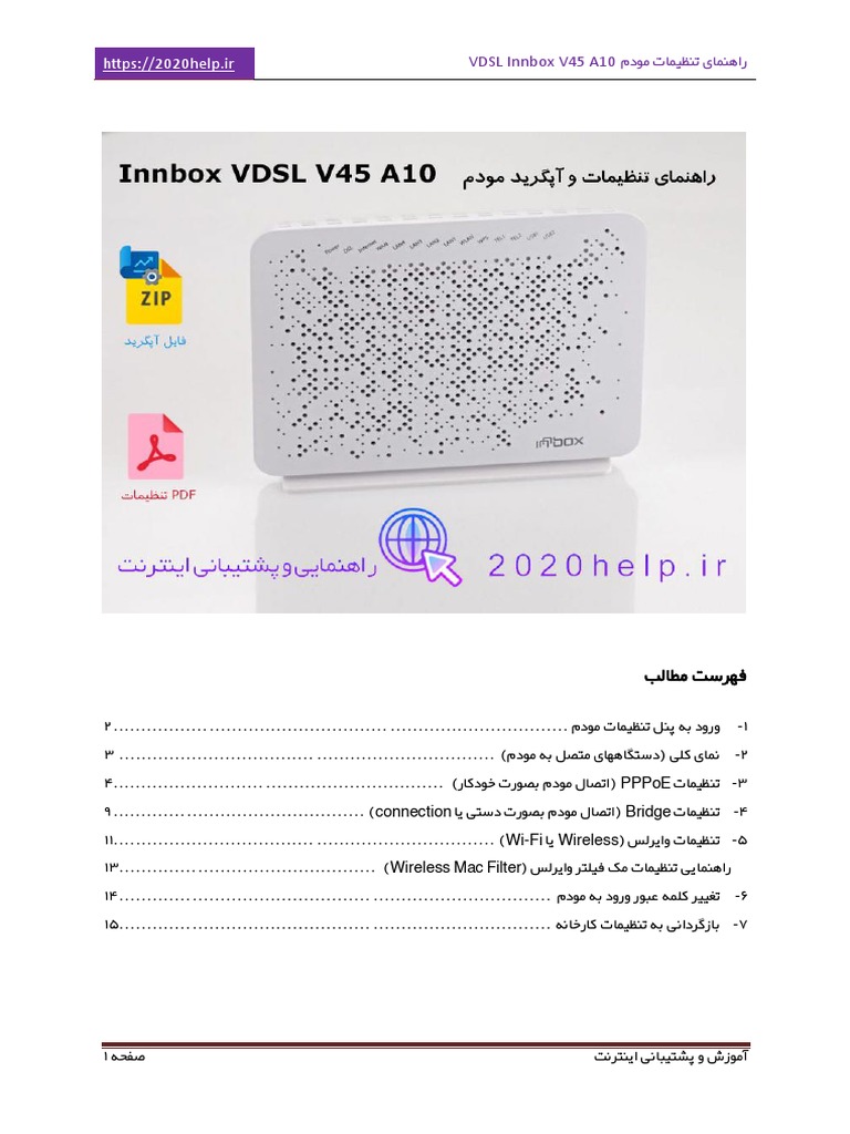 Innbox VDSL kw5262 | PDF