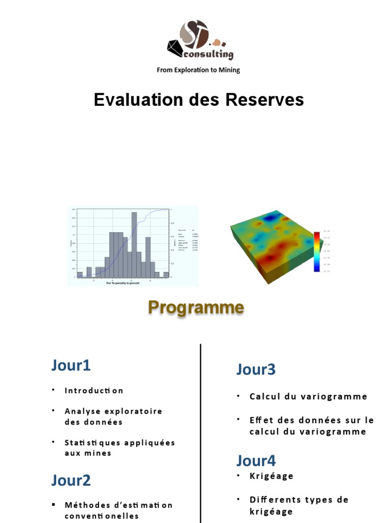 ENI Evaluation Reserves Day3-4 | PDF | Types de données statistiques | Statistiques appliquées