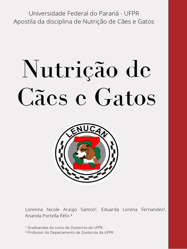 Nutricao de Caes e Gatos PDF | PDF | Proteínas | Amido
