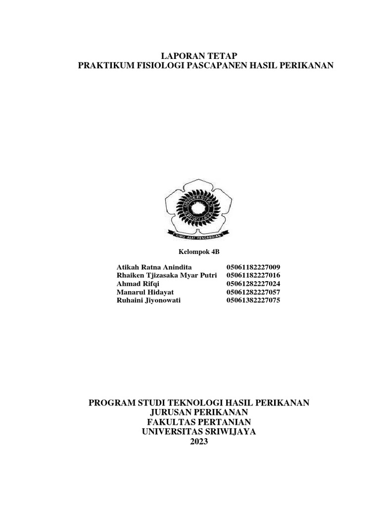 Bundelan Fisiologi Kel 4B REVISIII | PDF
