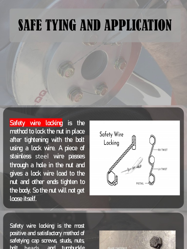 Safe Tying | PDF | Screw | Manufactured Goods