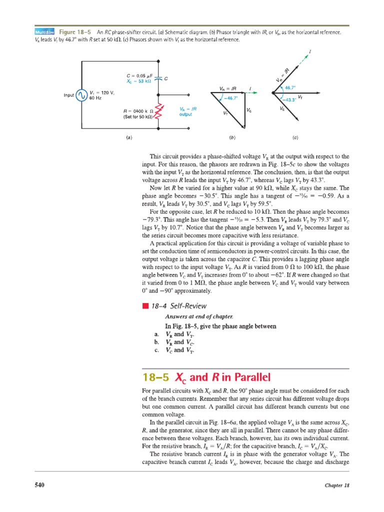 RC Circuit in Parallel | PDF