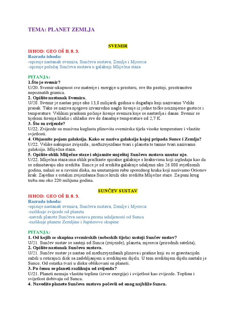 Planet Zemlja | PDF