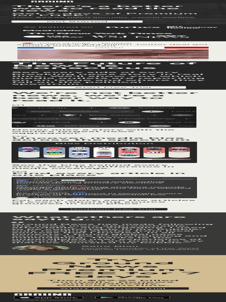 Ground News Over 50,000 News Sources See Media Bias | PDF