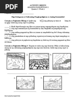 Salitang Magkatugma Worksheet | PDF
