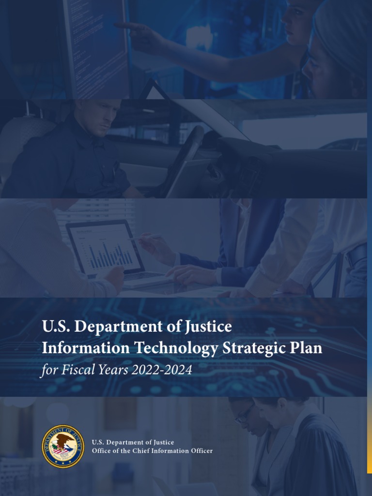 Doj It Strategic Plan 2022-2024 | PDF | Security | Computer Security