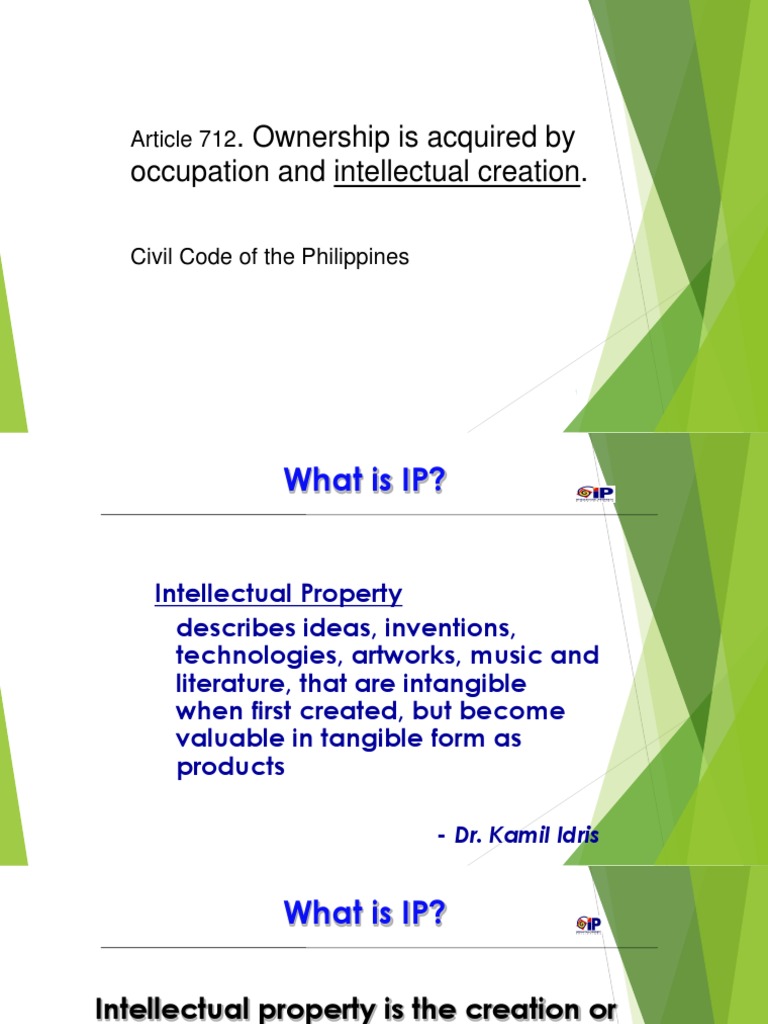 Patents Slides | PDF | Patent Application | Patent