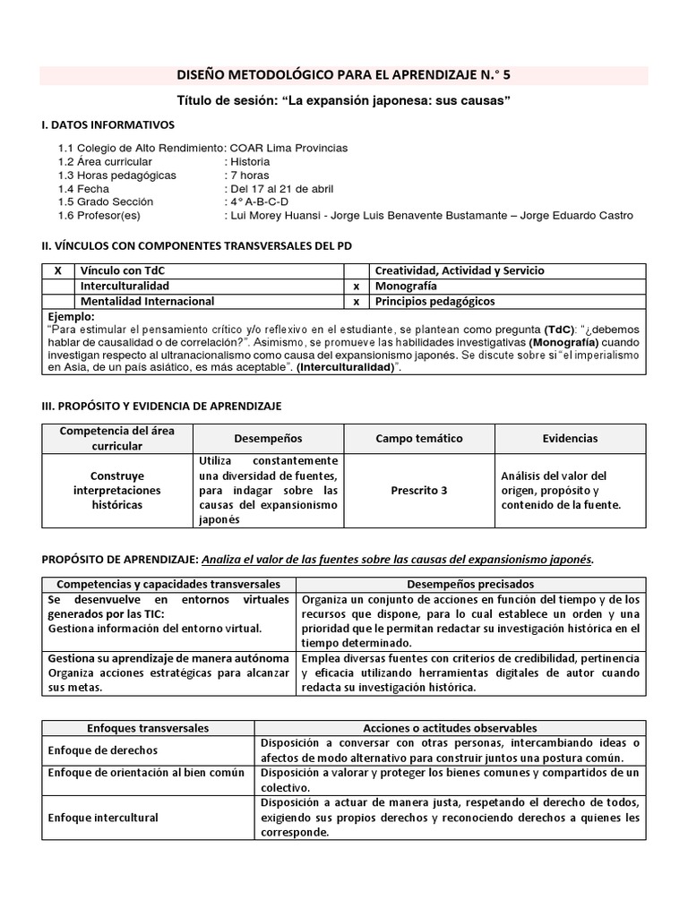 DMpA 5. HISTORIA 4to PDF | PDF | Japón | Gran depresion