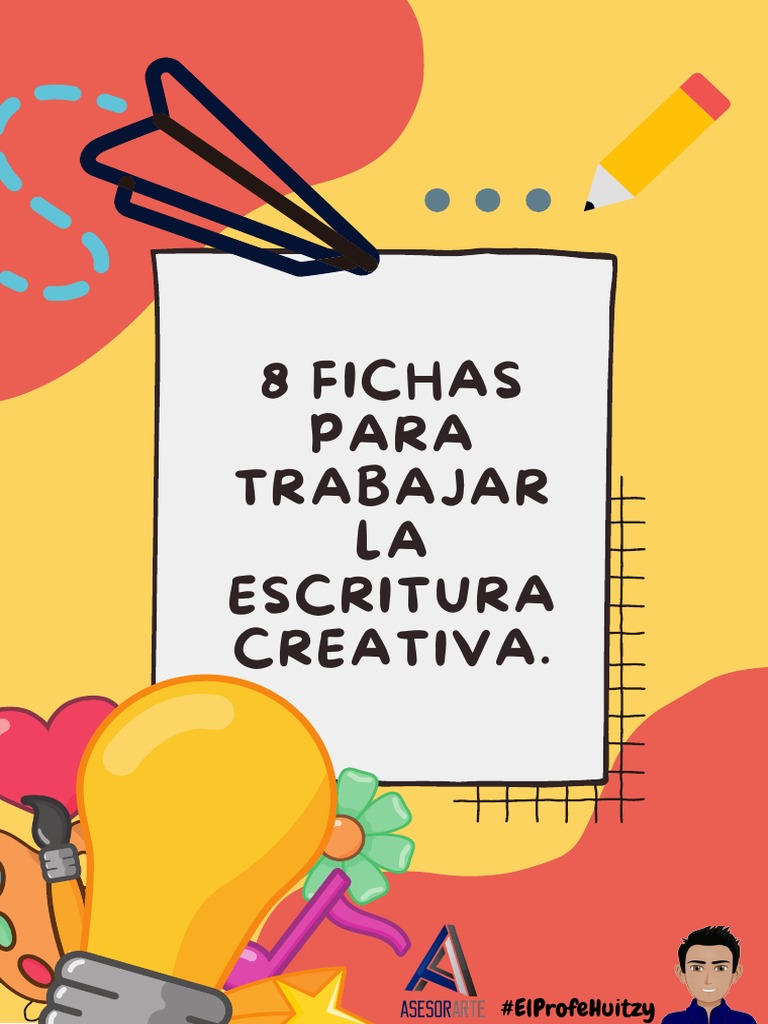 Fichas para Escritura Creativa Infantil | PDF | Artes del Lenguaje y ...