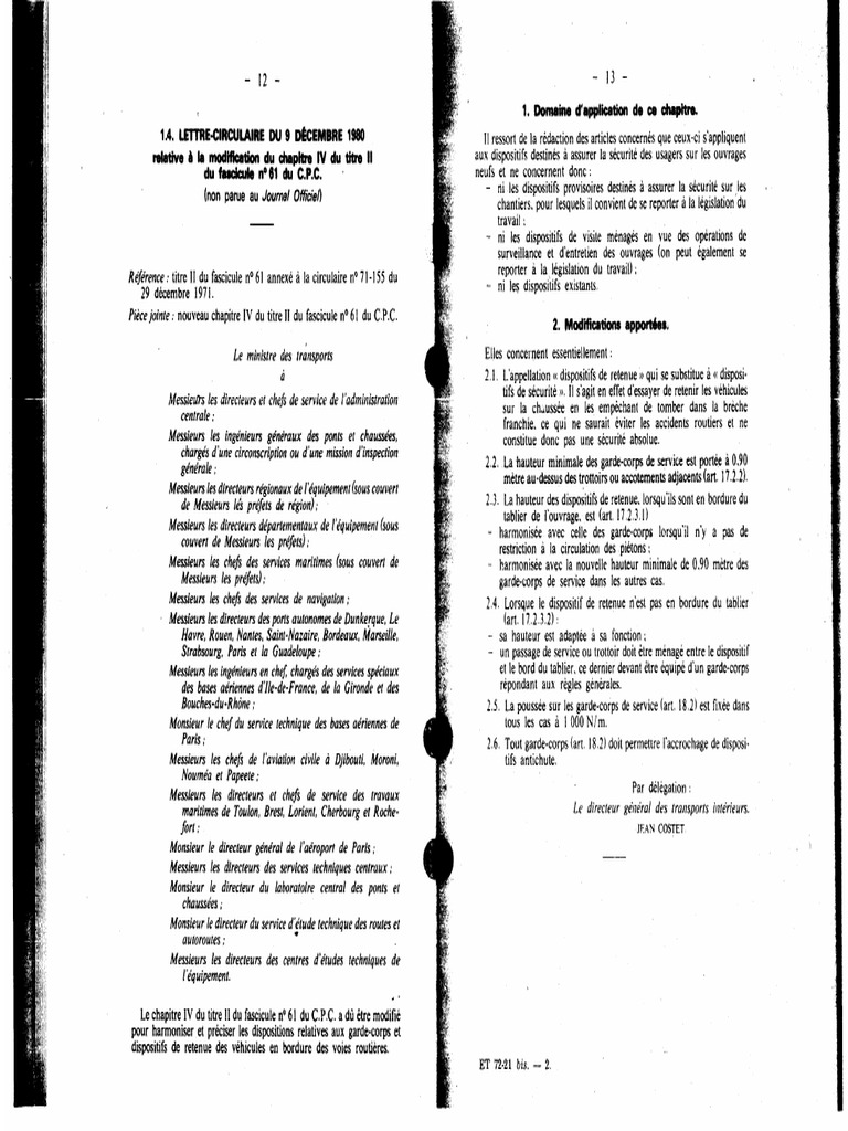 46. Fascicule 61 titre II 1980.pdf | PDF