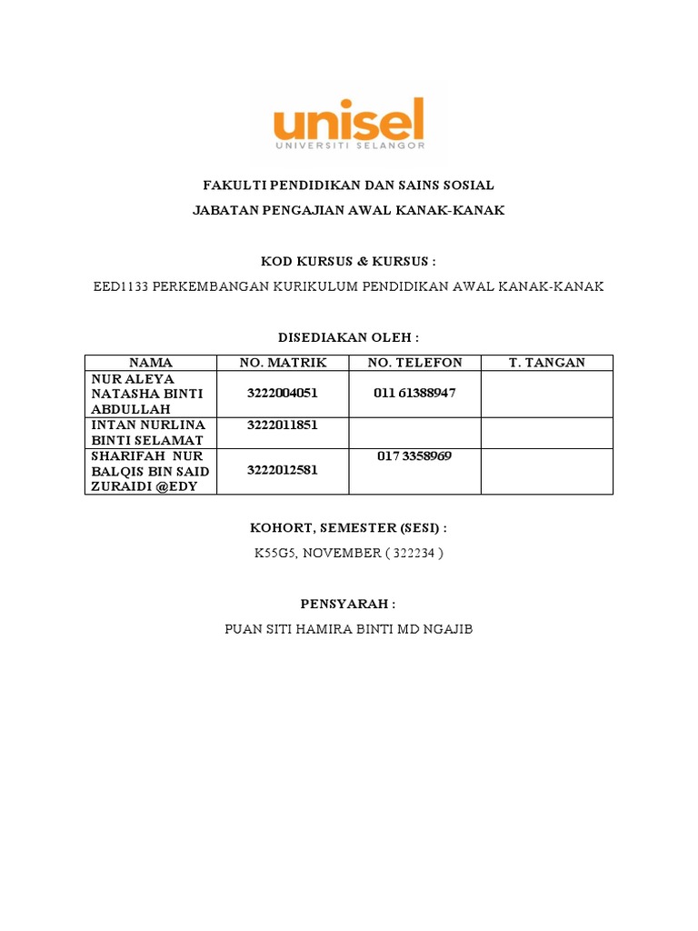 Fakulti Pendidikan Dan Sains Sosial 3 | PDF